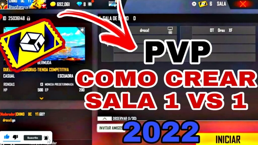 Como jugar PVP en Free Fire - 2023