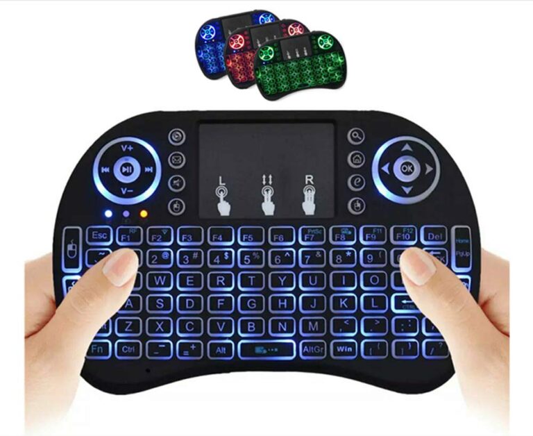 Control con teclado para smart TV - 2026